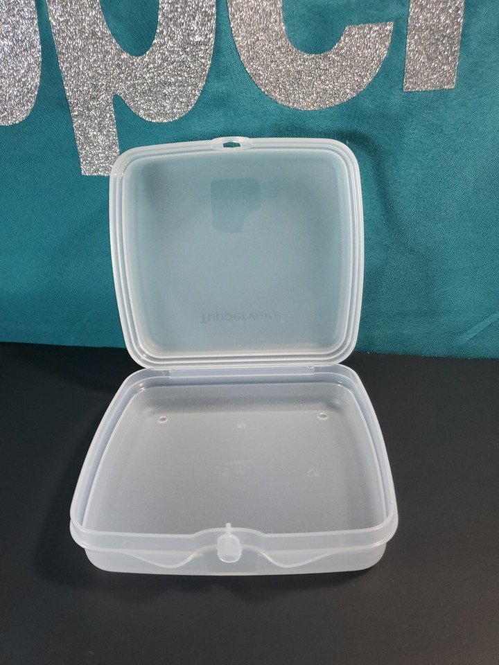 Tupperware Sandwich Keeper Eco+ Clear perfect for backpacks purses sale ...
