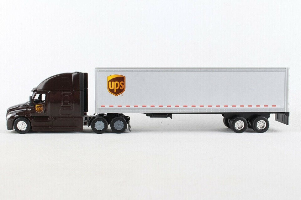 UPS Tractor Trailer Daron Truck Diecast Toy UPS Licensed 11.25'', 1:64 ...