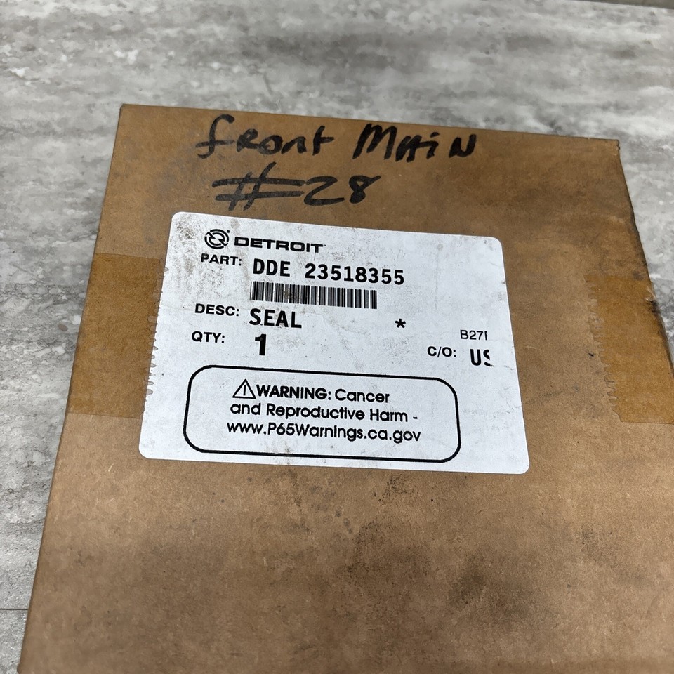 OEM Detroit Diesel 23518355 Crankshaft Seal For Series 60, New | eBay