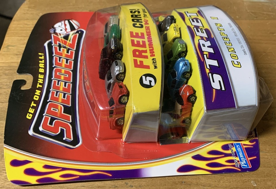 NEW, SEALED RARE Speedeez- Street Concept 1 PACK-10 Cars Total-2003 ...