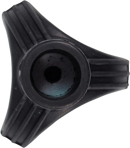 Single 3/4" Tri-Support Tripod Rubber Ferrule Tip for Walking Sticks or ...