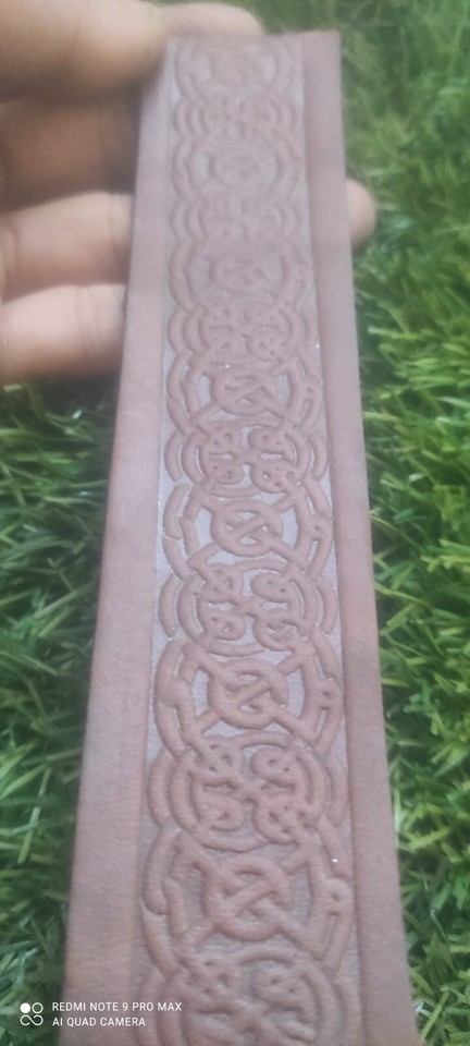 Solid Brass Leather Belt Embossing Roller Design K19, Roller Dia 38 mm ...