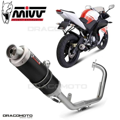 Full exhaust YAMAHA YZF R125 2012 2013 MIVV Gp Black | eBay