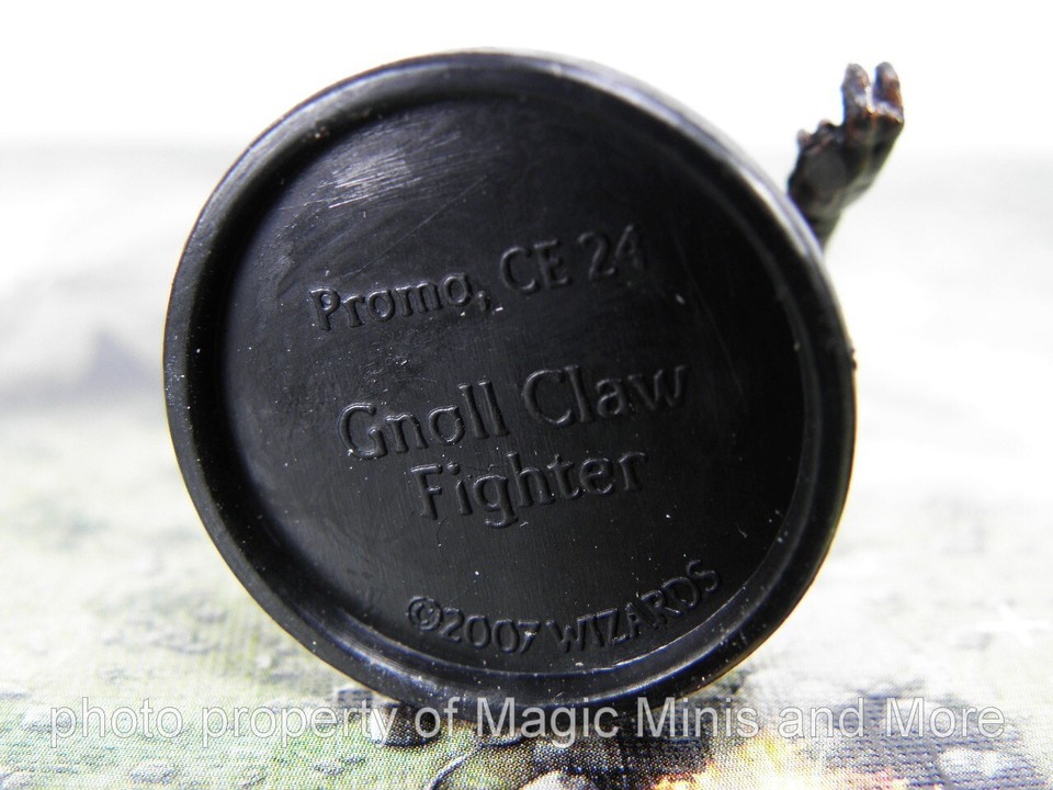 Promo GNOLL CLAW FIGHTER D&D miniature sealed with card Night Below | eBay