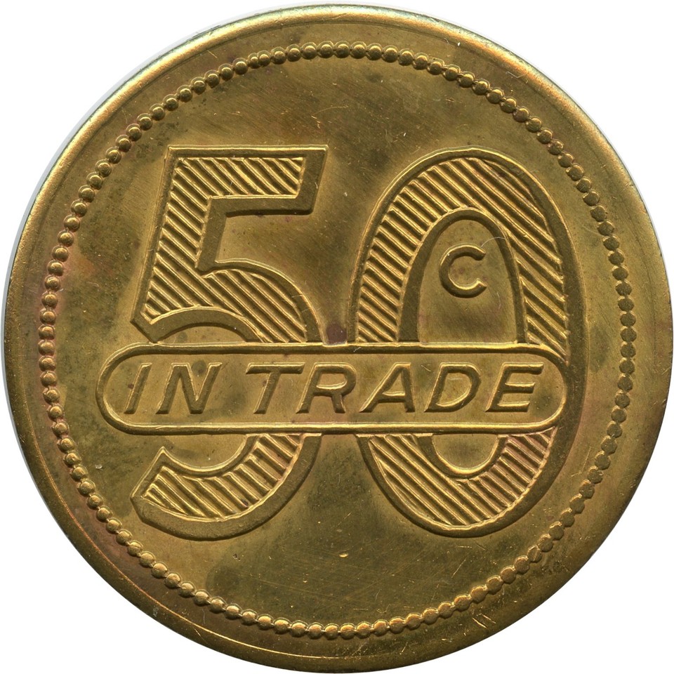 Hyden, Kentucky KY Morgan Lumber Co. 50c Scrip Trade Token | eBay