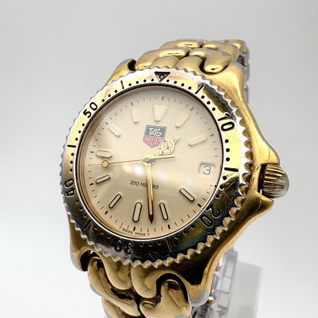 Operating Extremely Rare Tag Heuer Gold Cell Quartz M… - Gem
