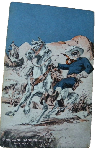 Vintage Original Lone Ranger Blank Back Arcade Postcard | eBay