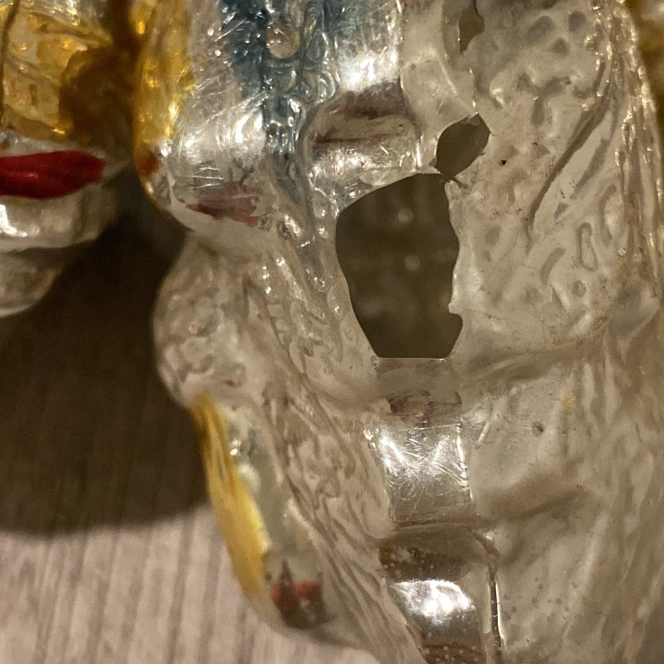 3 VTG ORNAMENTS CHRISTMAS West Germany Shiny Brite GOLD ANTIQUE Moon Sun | eBay