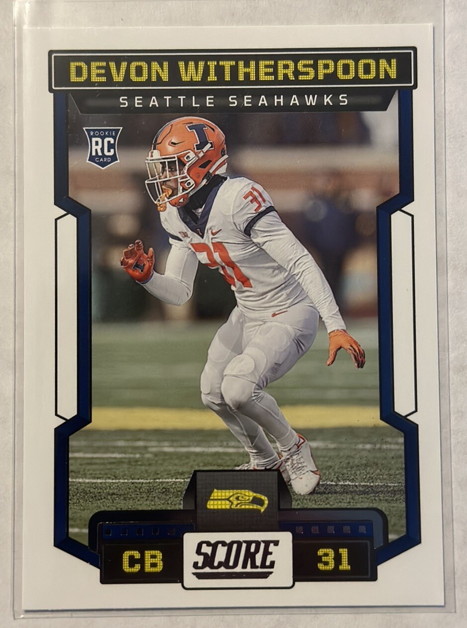 DEVON WITHERSPOON 2023 Panini Score ROOKIE RC #379 | eBay