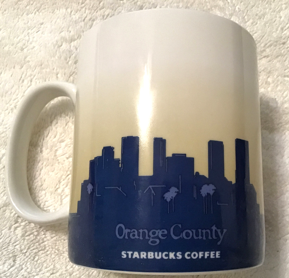 Starbucks Orange County Coffee Mug Global Icon 2009 Collector Series ...