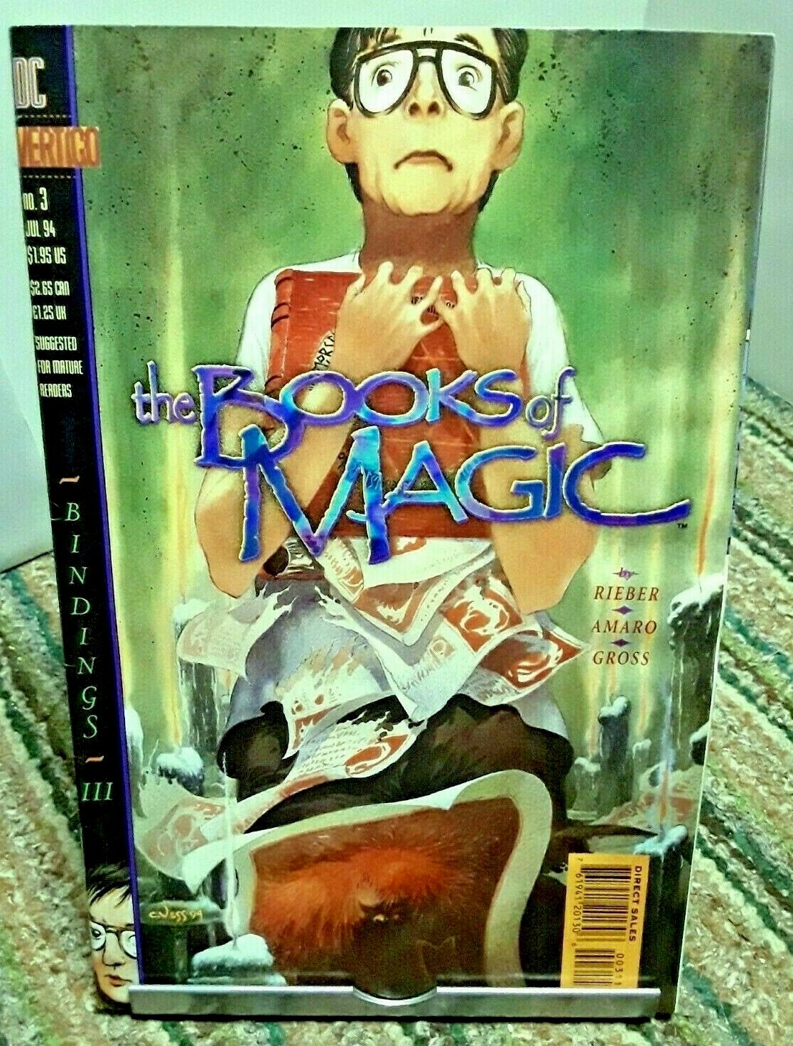 Books Of Magic DC Vertigo Comic Issue 3 July 1994 | eBay