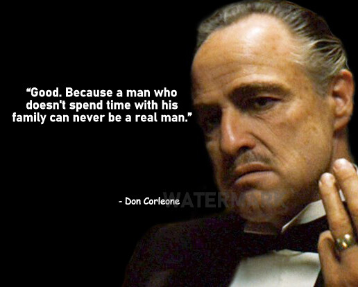 DON CORLEONE GODFATHER QUOTE REAL MAN PUBLICITY PHOTO ALL SIZES | eBay