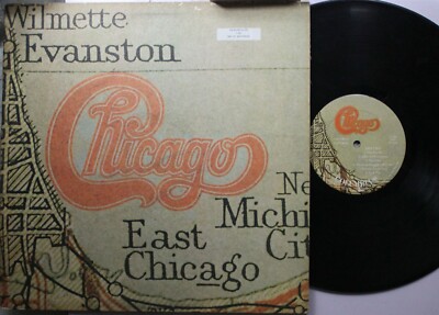 Rock LP Chicago Xi Sur Columbia - VG (Prix Autocollant Sur Avant Housse ...