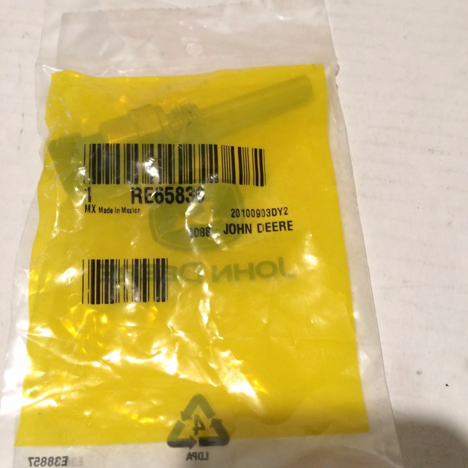 Genuine John Deere OEM Temperature Sensor, Part # RE65836 NEW | eBay