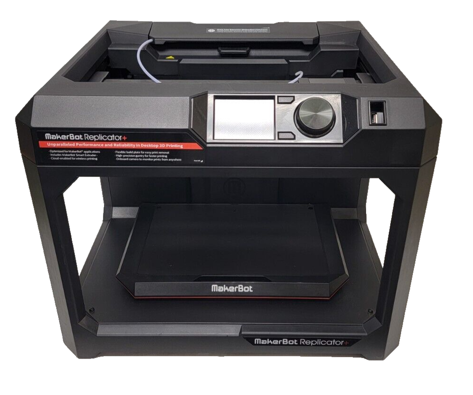 MakerBot Replicator+ Plus 3D Printer PABH65 - Tested and Working ** | eBay