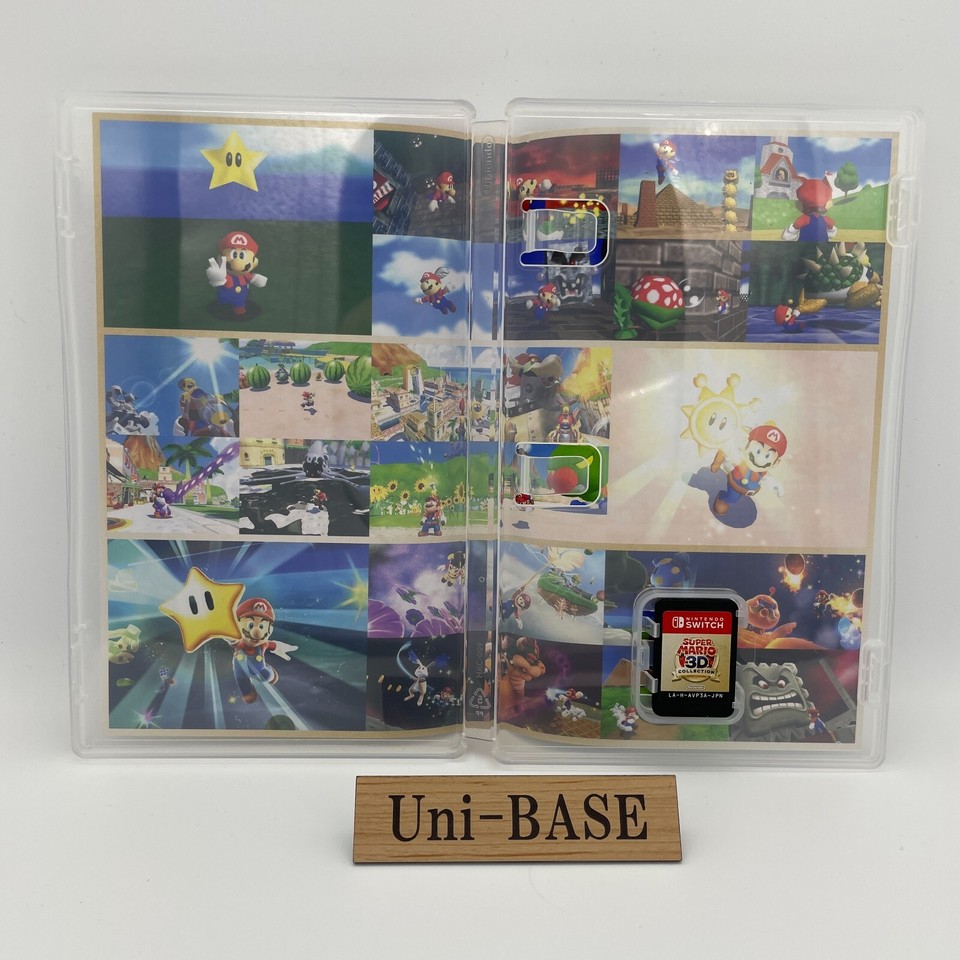 Nintendo Switch Super Mario 3D Collection All Stars Sunshine Galaxy 64 ...