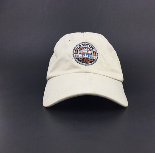 YOSEMITE NATIONAL PARK EST. 1890 Baseball Cap Hat Adj. Mens Size Cotton ...