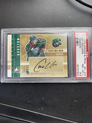 CASEY WELLMAN 11/12 ITG Auto Autograph ROOKIE PSA 8.5 | eBay