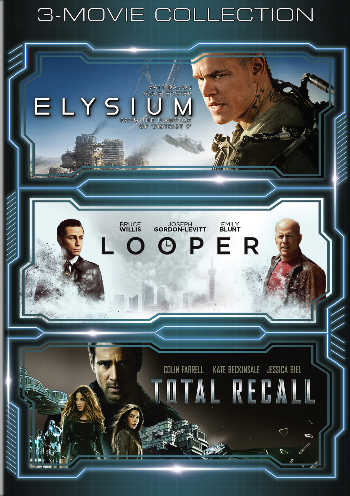 Elysium/Looper/Total Recall (DVD, 2021) for sale online | eBay