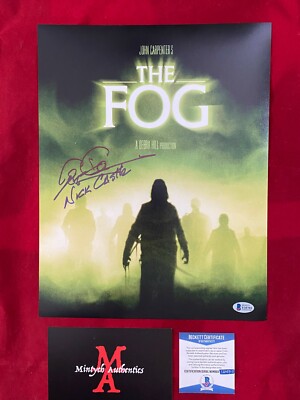 TOM ATKINS AUTOGRAPHED SIGNED 11x14 PHOTO! THE FOG! BECKETT COA! NICK ...