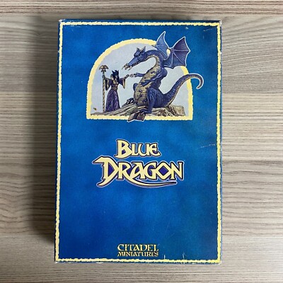 CITADEL BLUE DRAGON METAL WARHAMMER THE EMPIRE MISSING WIZARD AND BOOK ...