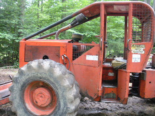 TIMBERJACK 230 Log SKIDDER / Rare Wide Frame SKIDDER / Fresh Rebuilt ...