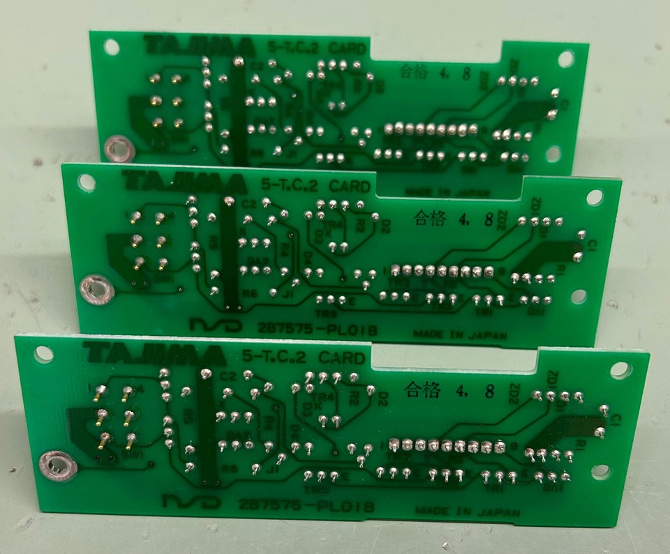 Tajima TME-HC918 Tension Base Card # 5-T.C.2 Part # EF7201000000 ( 3 ...