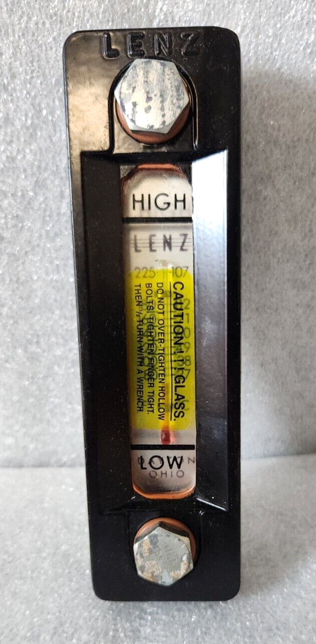 LENZ T-550-5 Level Temperature Sight Gauge with Thermometer T5505 | eBay
