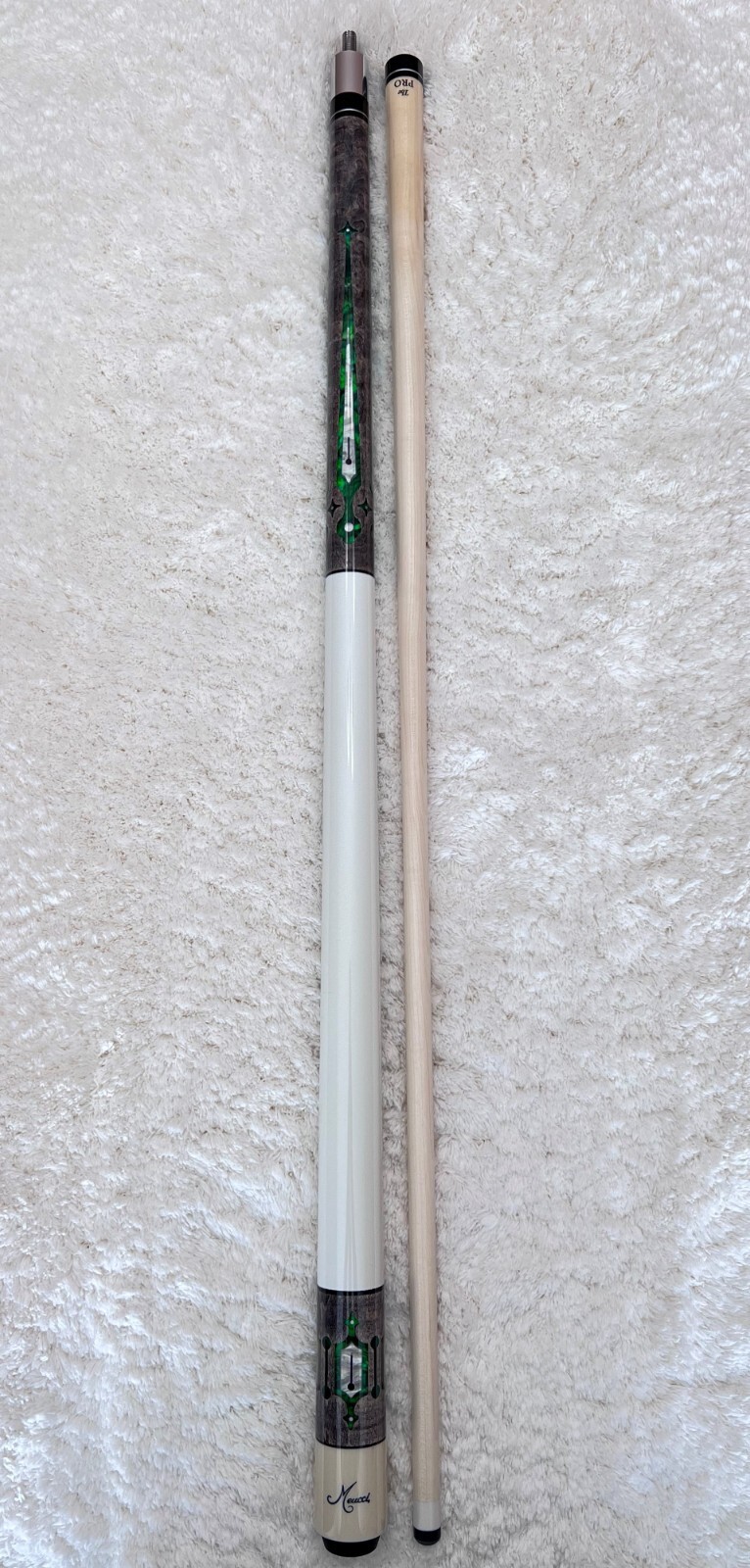 IN STOCK, Meucci PP-4 Pool Cue w/ The Pro Shaft, FREE HARD CASE (Green ...