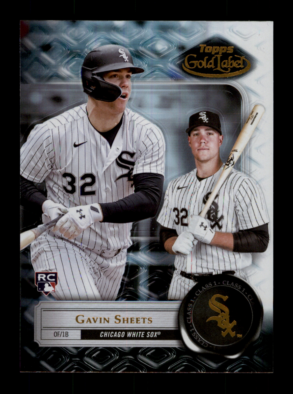 2022 Topps Gold Label #6 Gavin Sheets Chicago White Sox | eBay