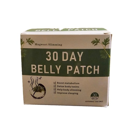 30 Sets Wormwood Belly Slimming Patch Natural Mugwort Weight Loss Fat ...