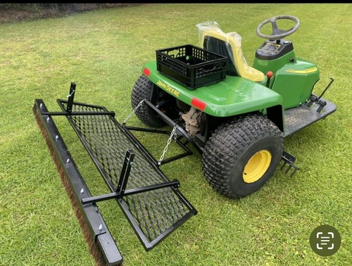 JOHN DEERE 1200A INFIELD NAIL RAKE DRAG BUNKER RAKE TORO SAND PRO ...