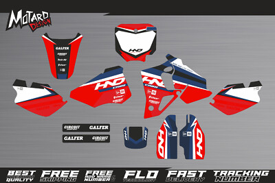Graphics Kit for Honda CR 80 R 1996 1997 1998 1999 2000 2001 2002 ...