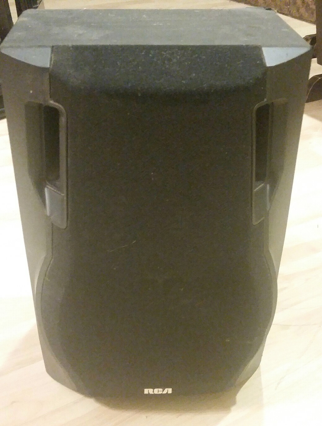 RCA Bookshelf Speaker Vintage Black single speaker | eBay