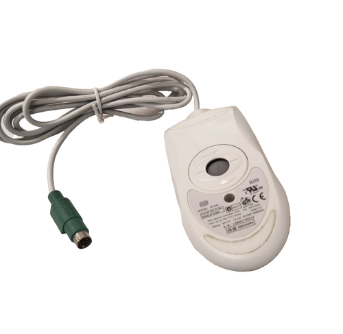 VINTAGE LOGITECH M-S42 2 BUTTON MECHANICAL OEM DIRECT PS2 MOUSE DS-BIN6 ...