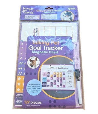 Talking Pet Goal Tracker 129 Pieces Teach Your Dog to Talk NEW | eBay