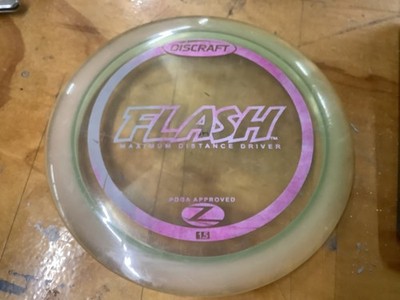 Discraft Elite Z Flash .5 170 gram golf disc green rin in rim | eBay