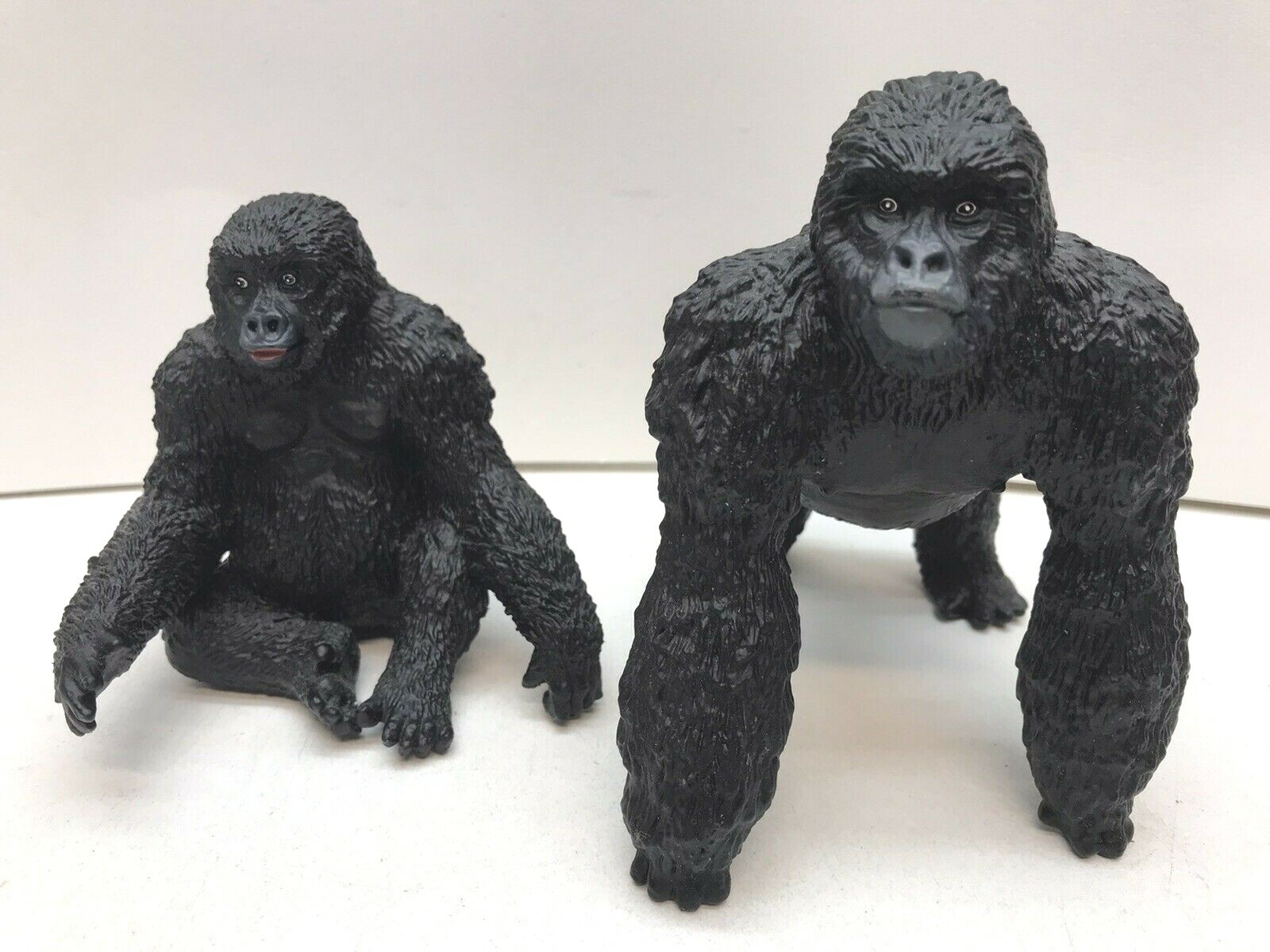 Safari Ltd. Mountain Gorillas Silverback Jungle Animal Figure Hard ...