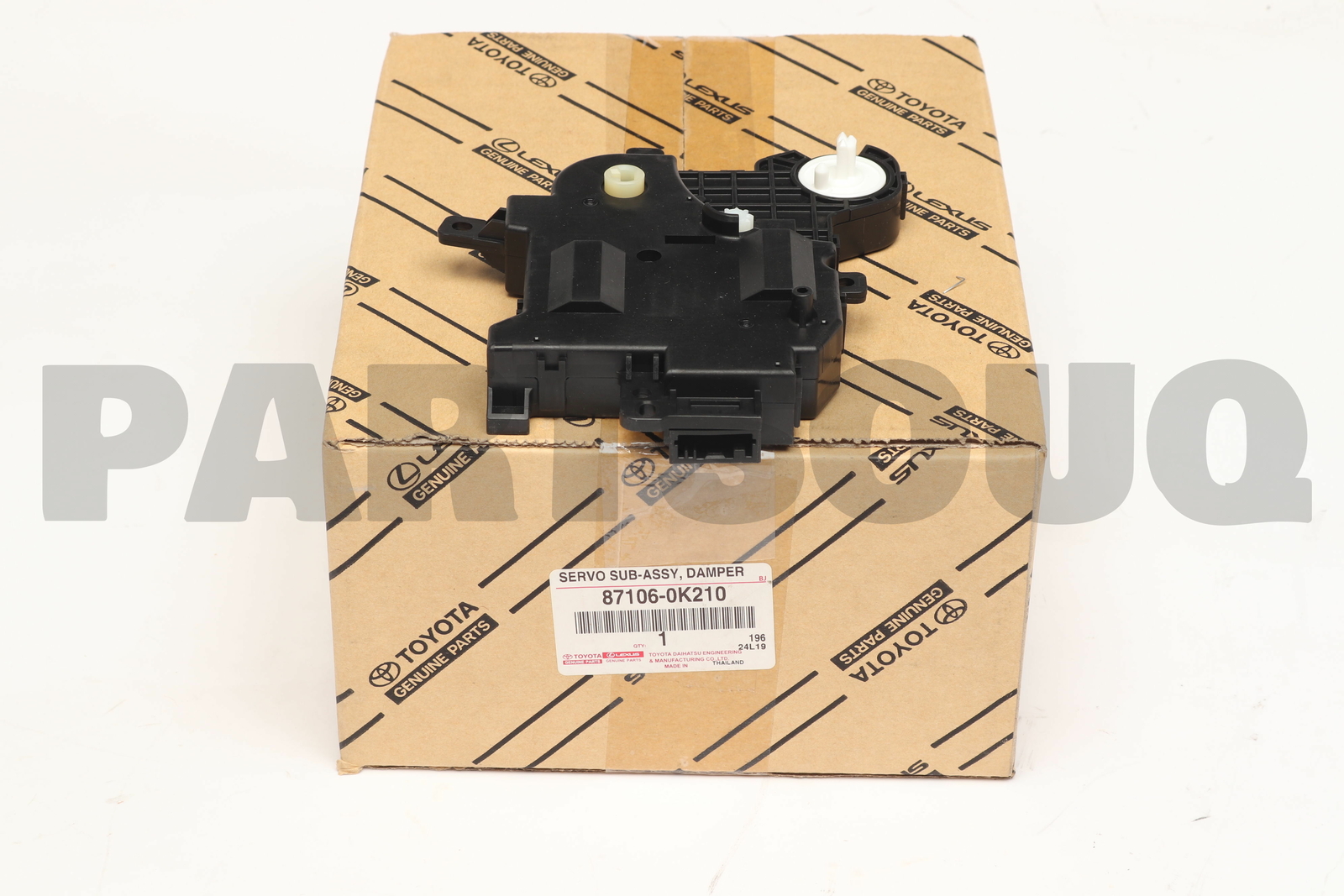 871060K210 Genuine Toyota SERVO SUB-ASSY DAMP 87106-0K210 | eBay