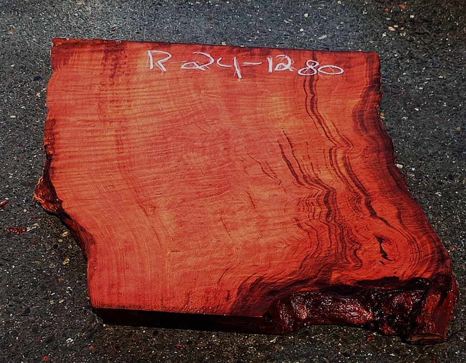 Curly Redwood | DIY Craft Wood | Redwood Slab | R24-1280 | eBay