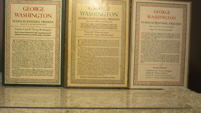 Freeman *Washington, Vol 1 - 5, 1st EDITIONS WITH "A"*, 1, 2, 3, 4 in ...