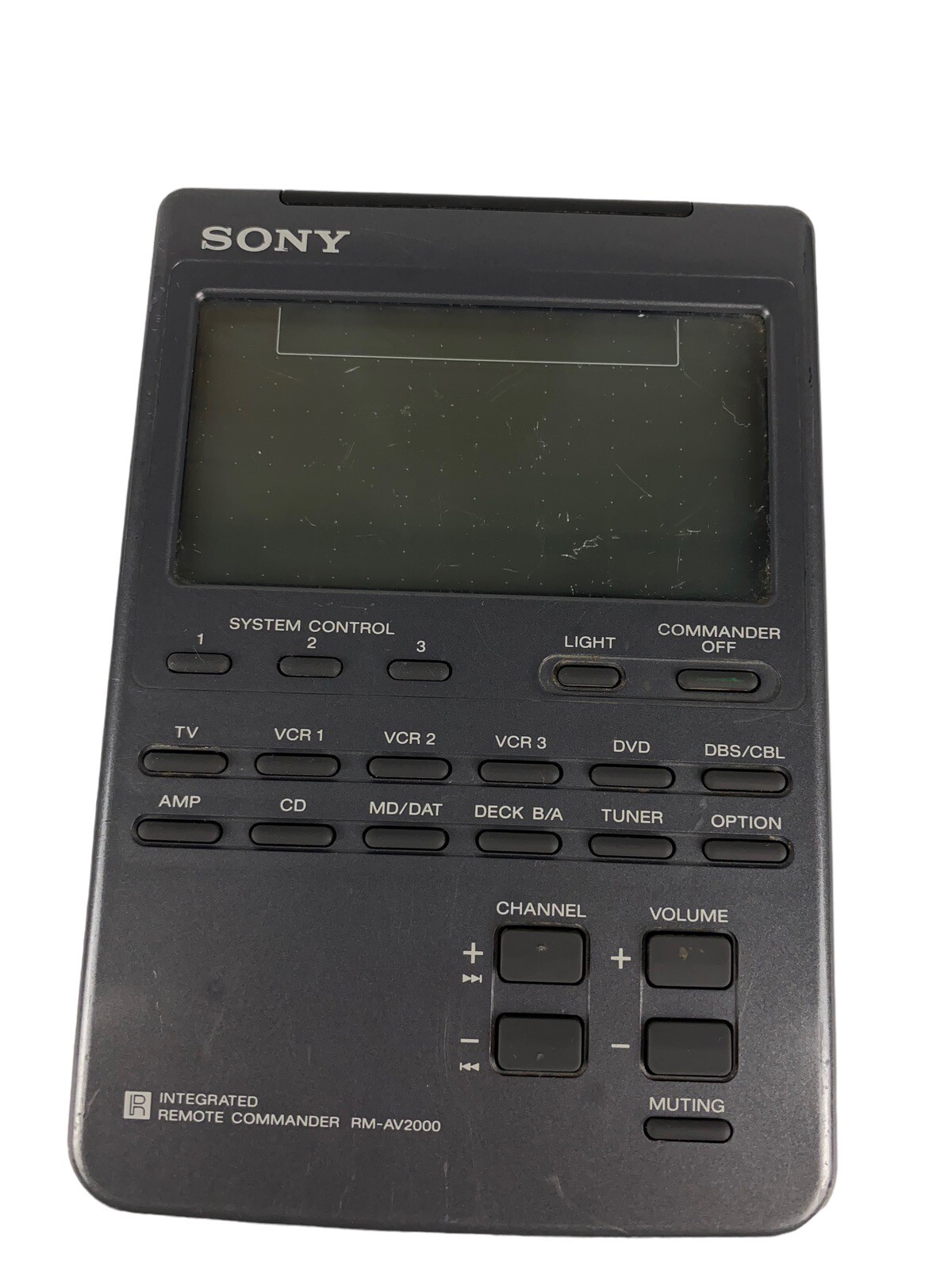 Sony RM-AV2000 OEM Original IR Remote Control Commander Tested Black | eBay