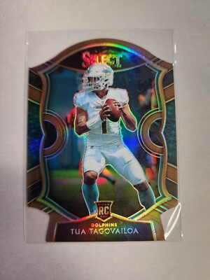 2020 Panini Select Tua Tagovailoa Copper Die-Cut Prizm /355 Rookie RC ...