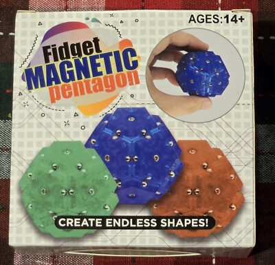 Fidget Magnetic Pentagon Toy | eBay