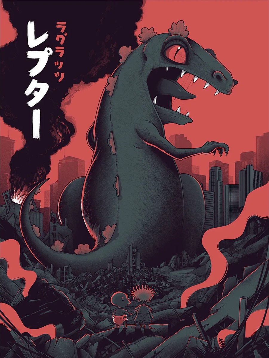 Reptar Vs Godzilla