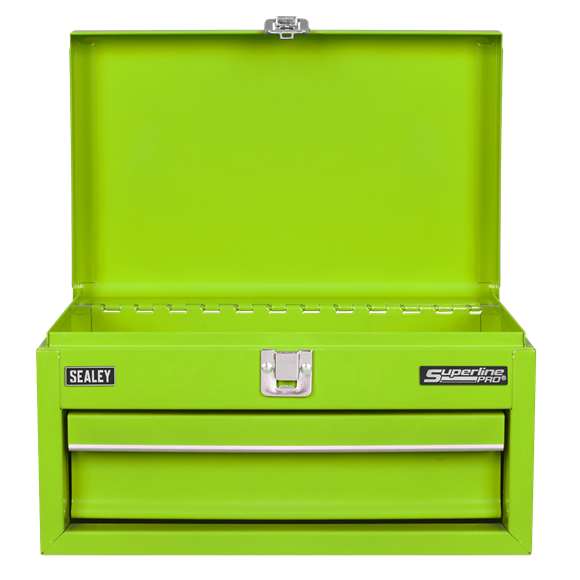 Sealey Tools Superline Pro MINI Toolbox 1 Drawer GREEN 260 x 166 x ...