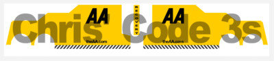 1/76 Code 3 AA recovery decals suit Oxford Diecast Recovery trucks ...
