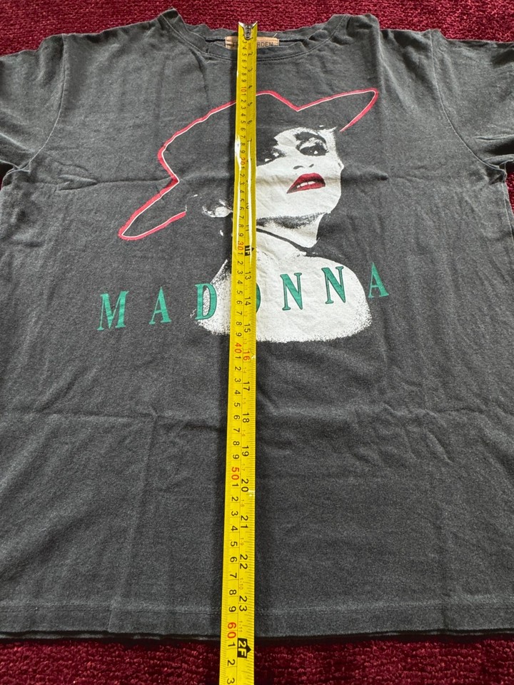 MADONNA JAPAN PROMO SHIRT 1986 LA ISLA BONITA SINGLE STITCH TRUE BLUE ...