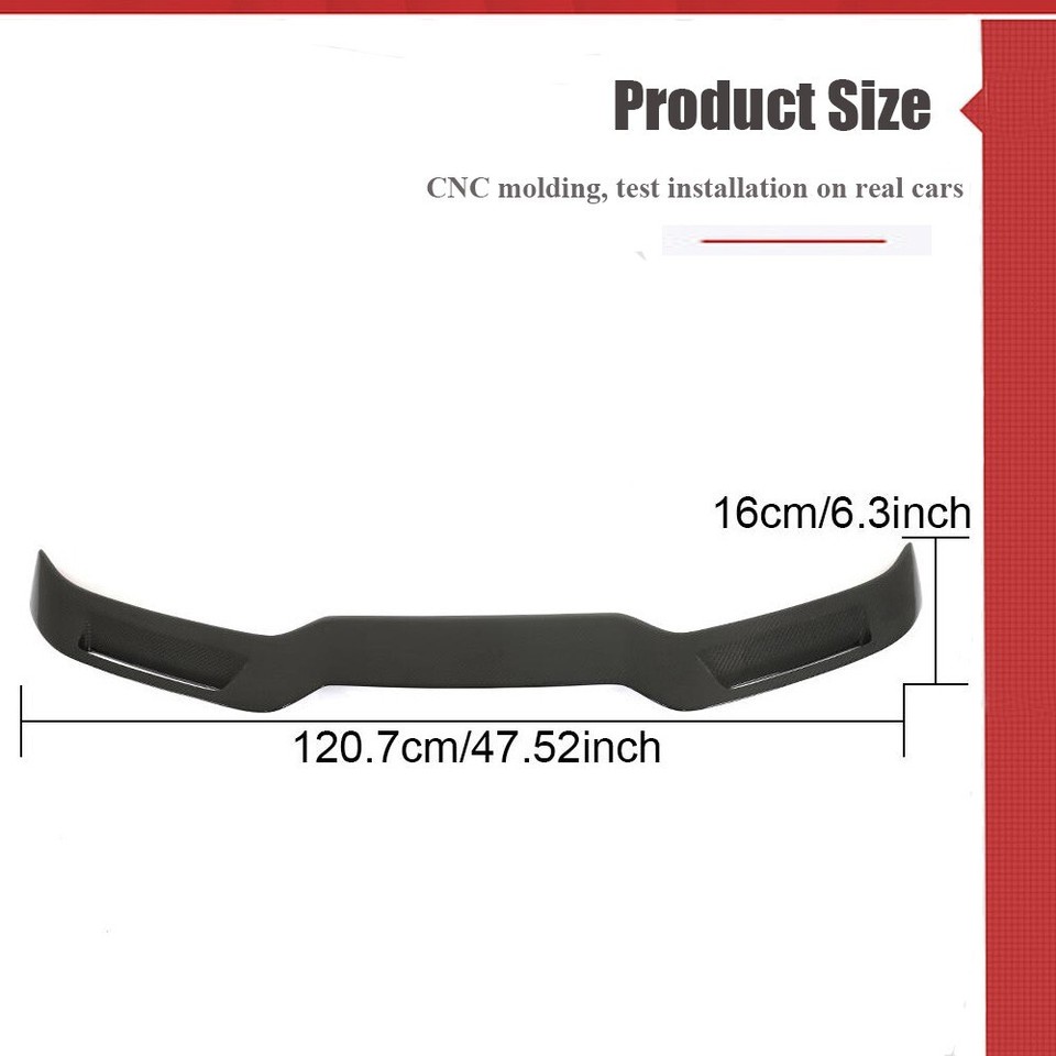REAL CARBON Rear Trunk Spoiler Boot Wing Fit For BMW G22 430i M440i G82 ...