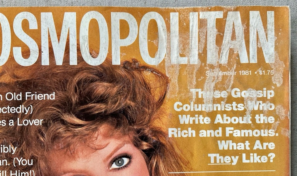 COSMOPOLITAN Magazine VTG Issue - Sept 1981 w/ Rene Russo • Beverly ...